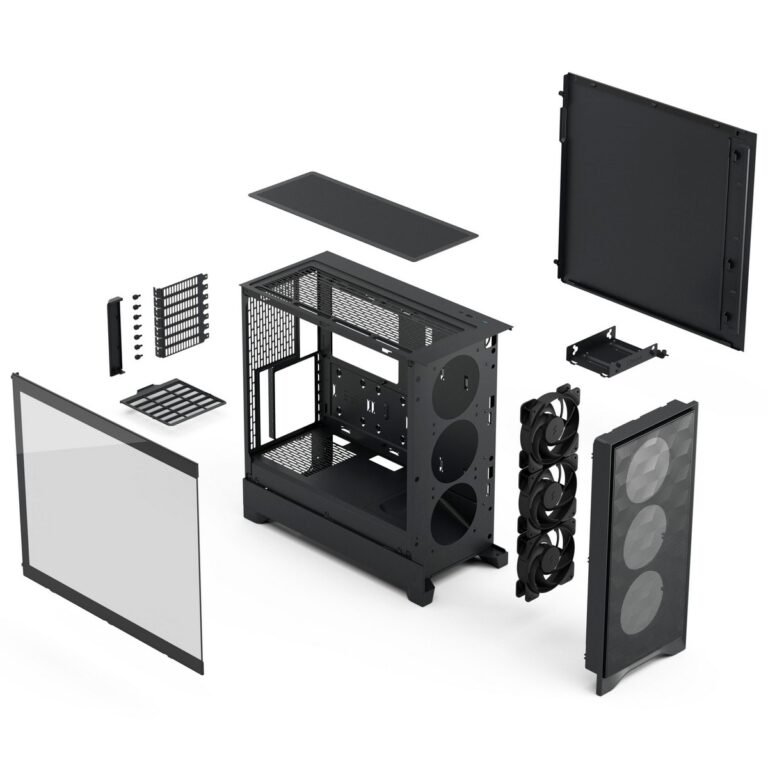 Caixa ATX Fractal Design Pop 2 Air Black TG – Switch Technology