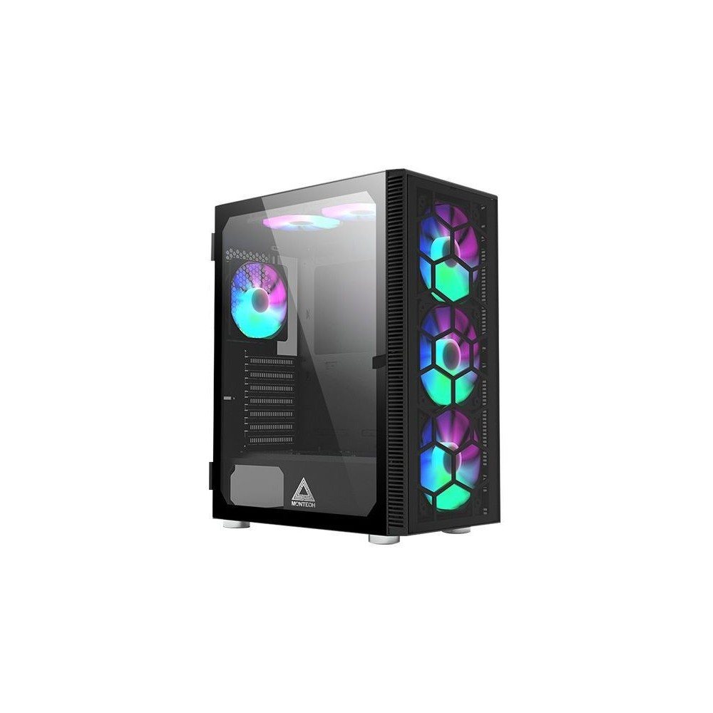 Caixa ATX Montech X3 Glas RGB Vidro Temperado Preto – Switch Technology